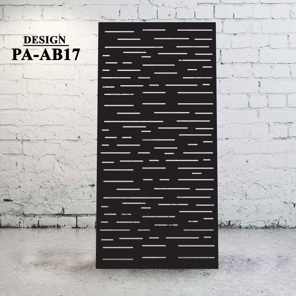 Custom Fence Metal Privacy Screens - AB17 – PracticalArt