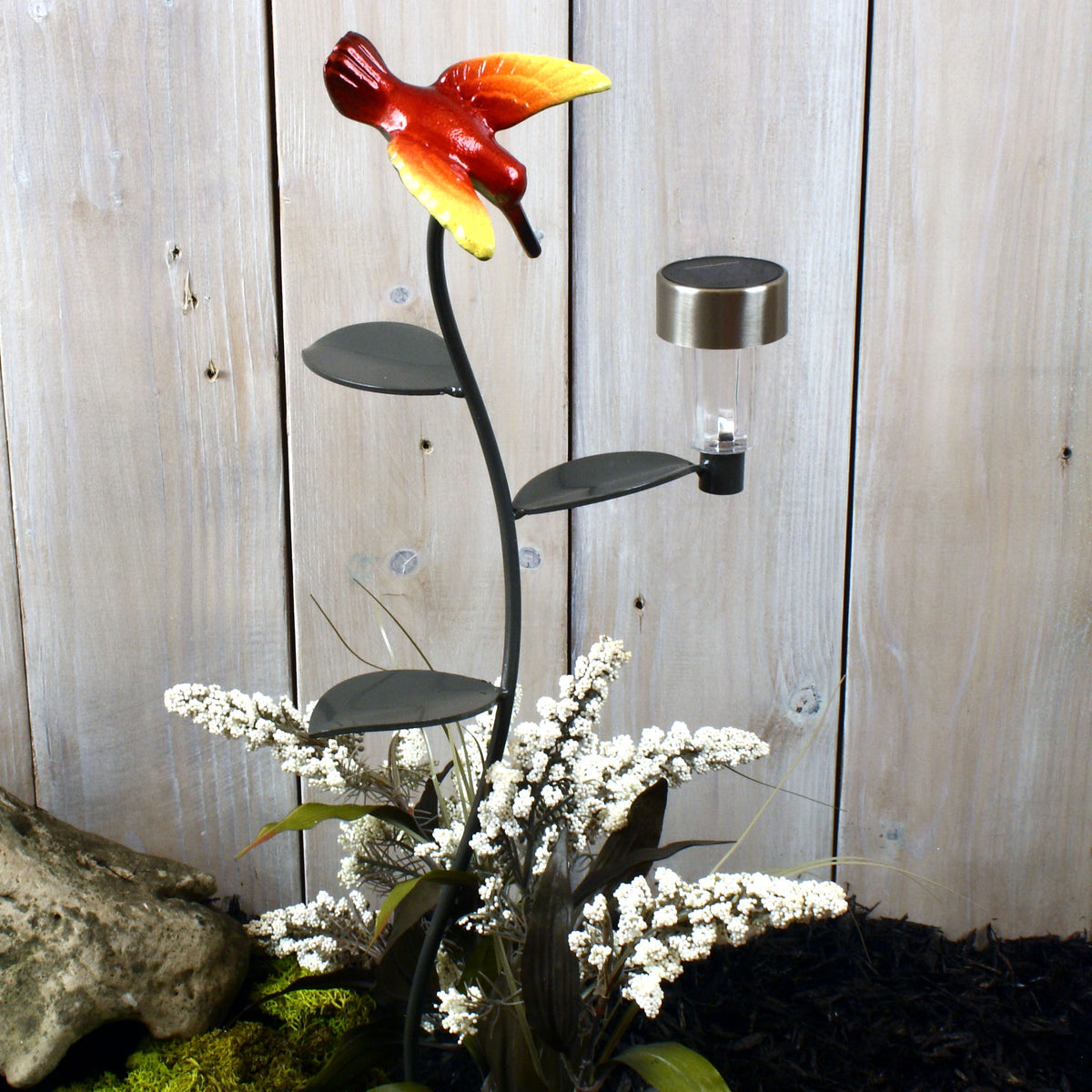 Hummingbird Garden Art / Metal Garden Décor / Metal Art / Canadian Mad ...