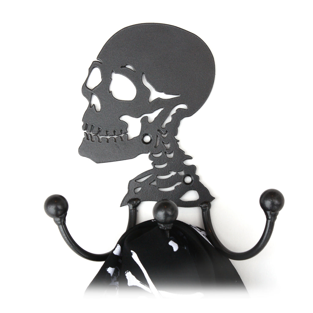 Decorative Skull Wall Coat Hook and Key Hanger – PracticalArt