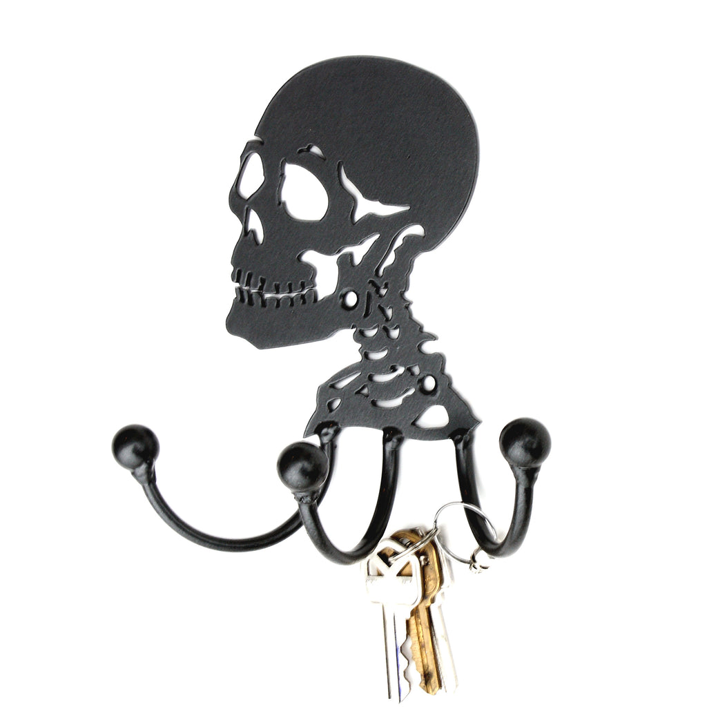 Decorative Skull Wall Coat Hook and Key Hanger – PracticalArt